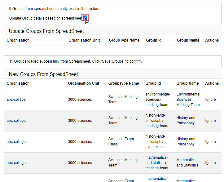 Groups and group types - Janison-Insights