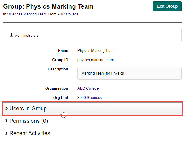 Groups and group types - Janison-Insights