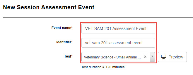 Assessment events - Janison-Insights