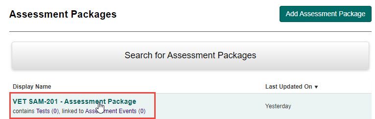 Assessment packages - Janison-Insights