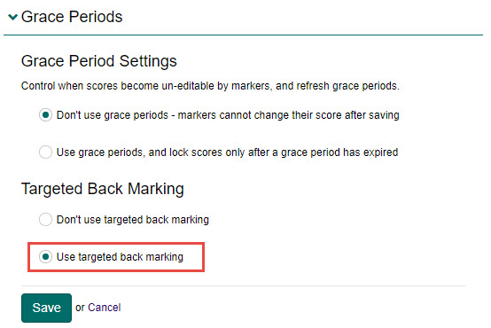 Targeted back marking - Janison-Insights