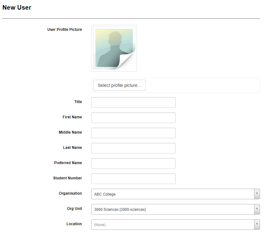 User settings - Janison-Insights